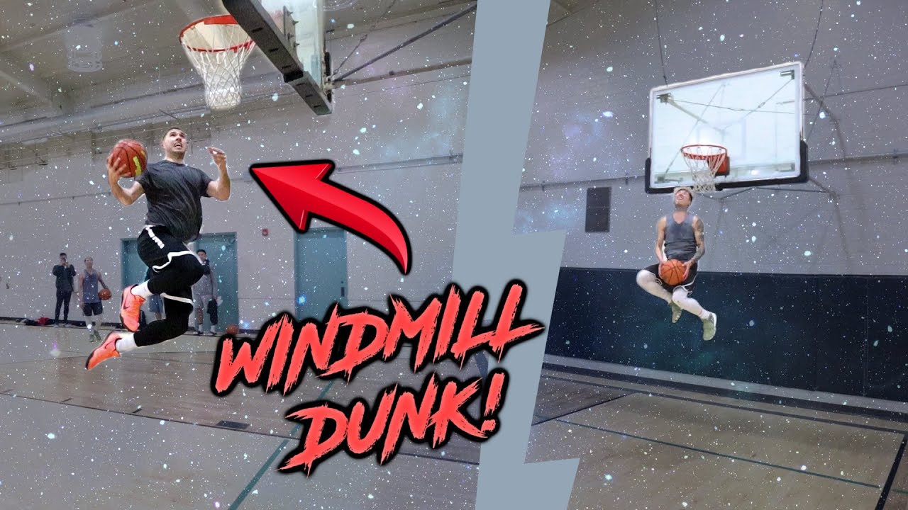 He was KILLING EVERYONE!! WINDMILL DUNK!! - YouTube