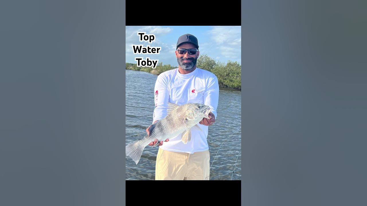 How to fish!!! Top water Toby!!! - YouTube
