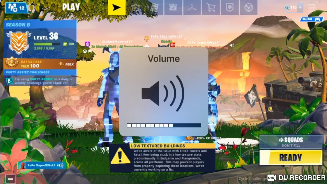 Fortnite stream w/ fefe vaporxwolf - YouTube