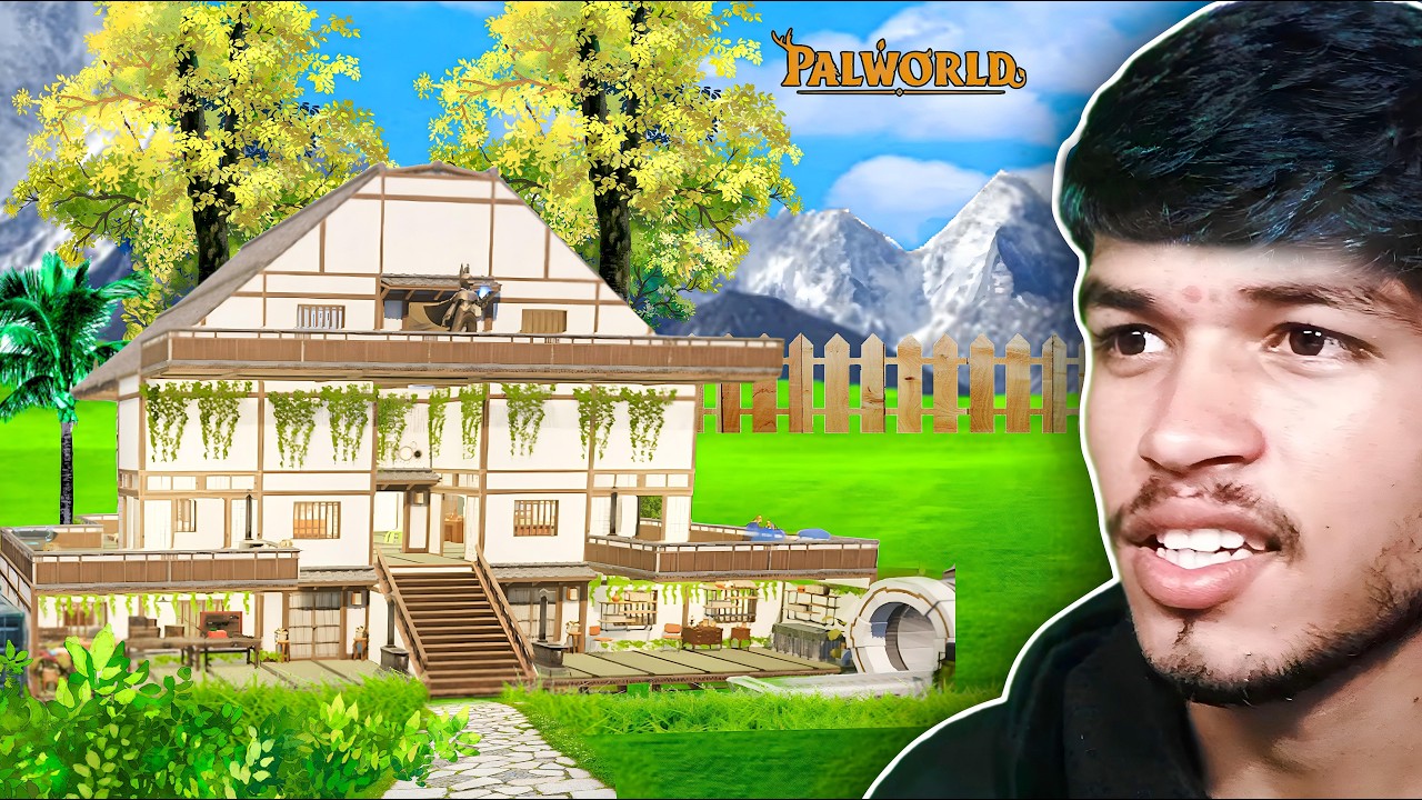Finally Built My Dream Base! | Palworld House Build + Nature Vibes 🌿 ...