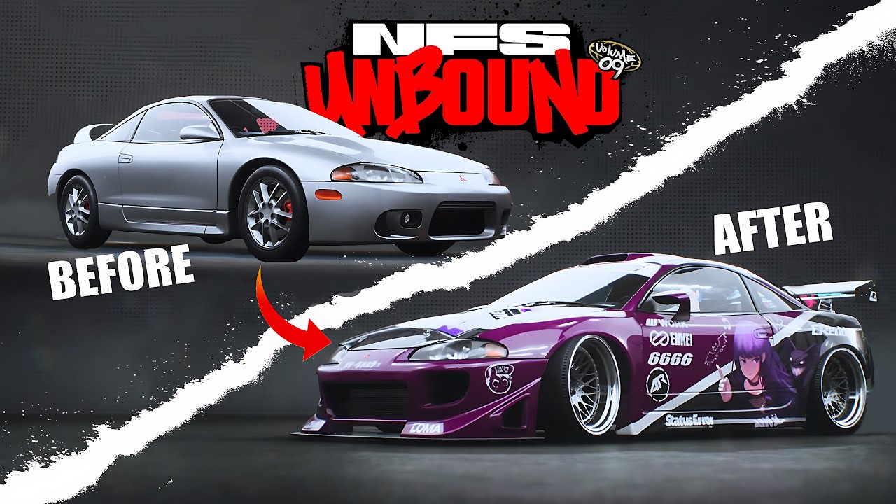 Mitsubishi Eclipse GSX Best Customization in NFS Unbound VOL-9 2025 | # ...