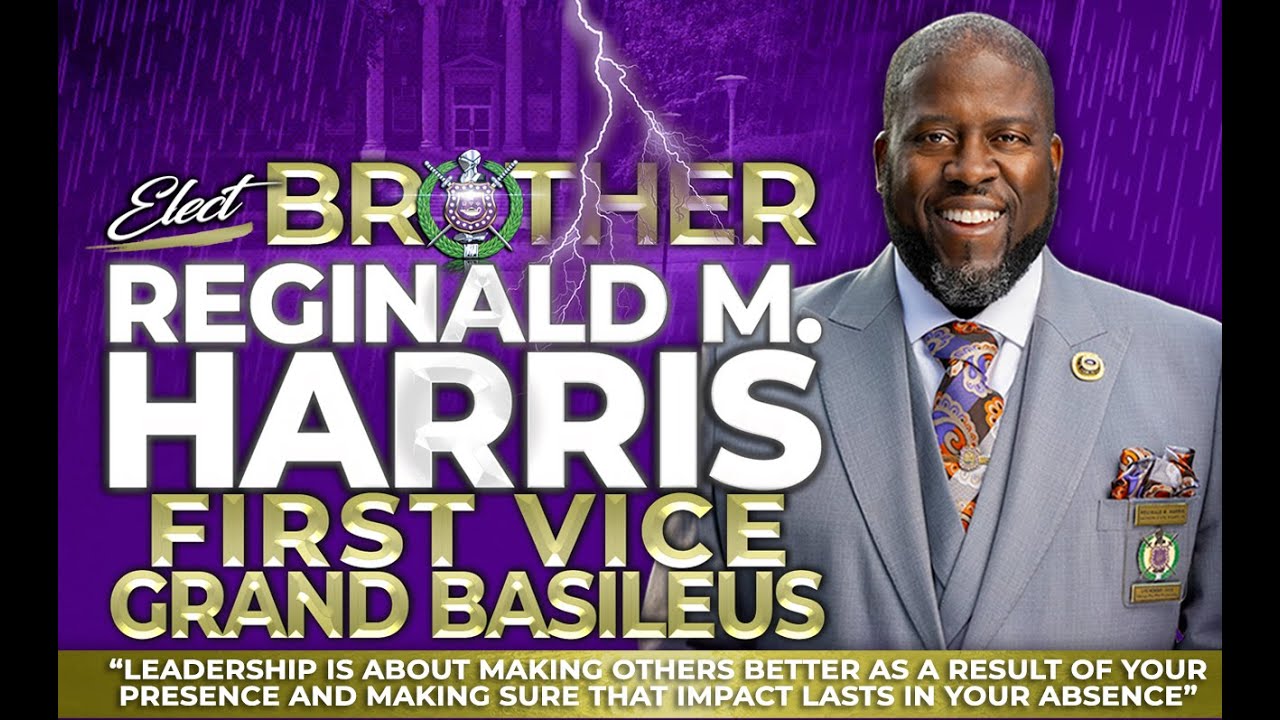 Reginald Harris Campaign Announcement - YouTube