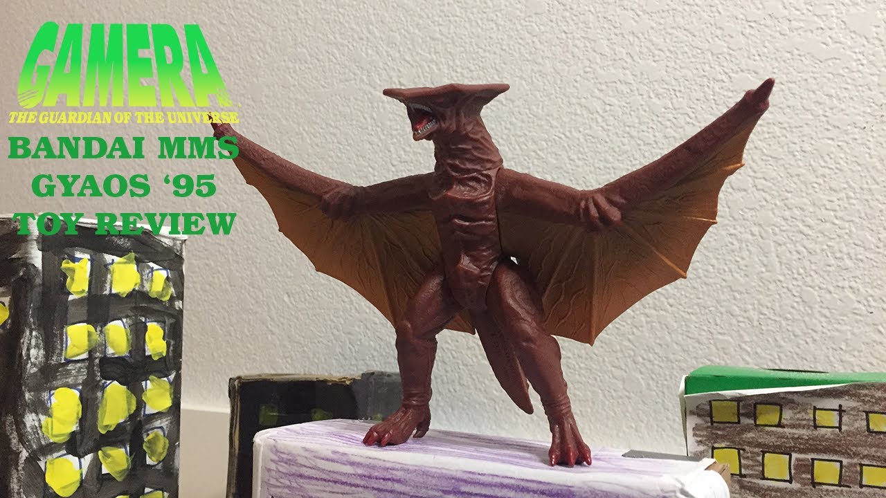 Bandai MMS Gyaos "Heisei Gamera Trilogy" (1995) Toy Review - YouTube