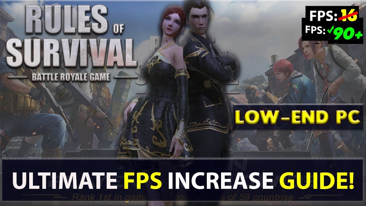 🔧 Rules of Survival PC : Fix Lag / Dramatically increase performance ...