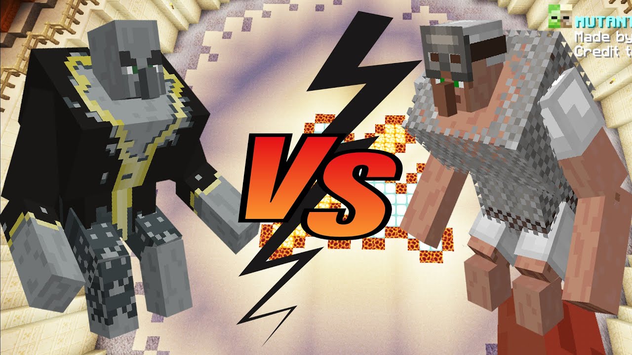 mutant evoker VS mutant villager || Minecraft [Mob Battle] - YouTube