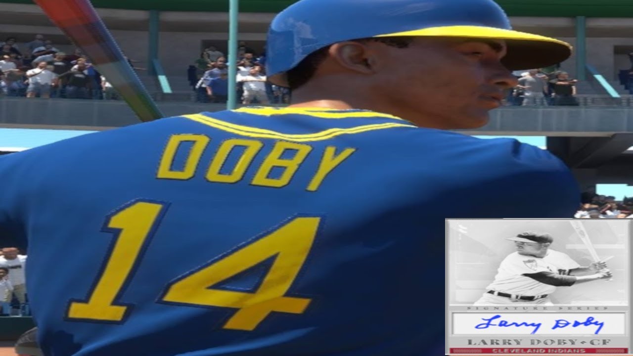 LARRY DOBY AND NICK SENZEL DEBUT! BEAST MODE! - MLB The Show 19 Diamond ...