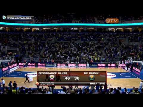 Euroleague, Group A, Game 1: Fenerbahce Ulker 92 - BC Khimki Moscow 80