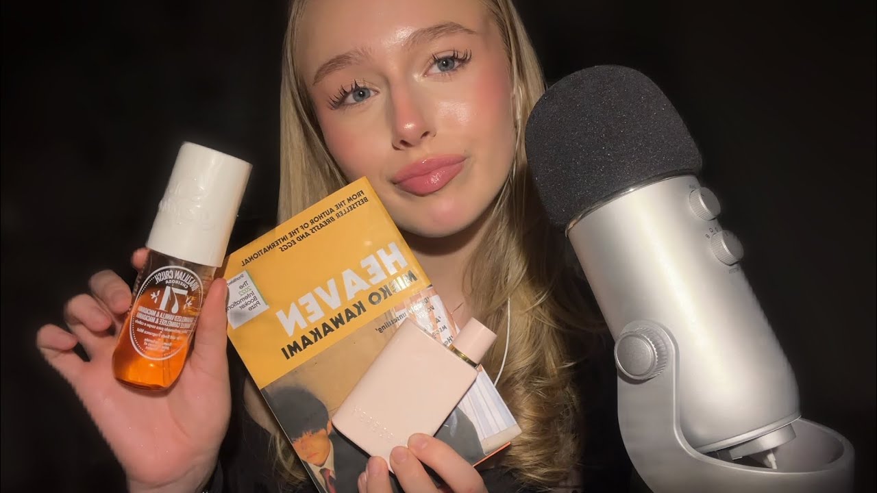 ASMR setting and breaking the pattern, close whispers and mouth sounds ...