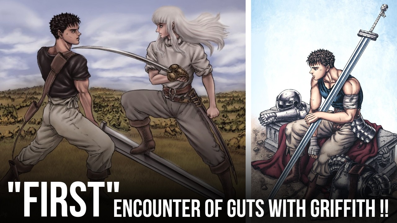 GUTS VS GRIFFITH - First encounter between guts and griffith ...