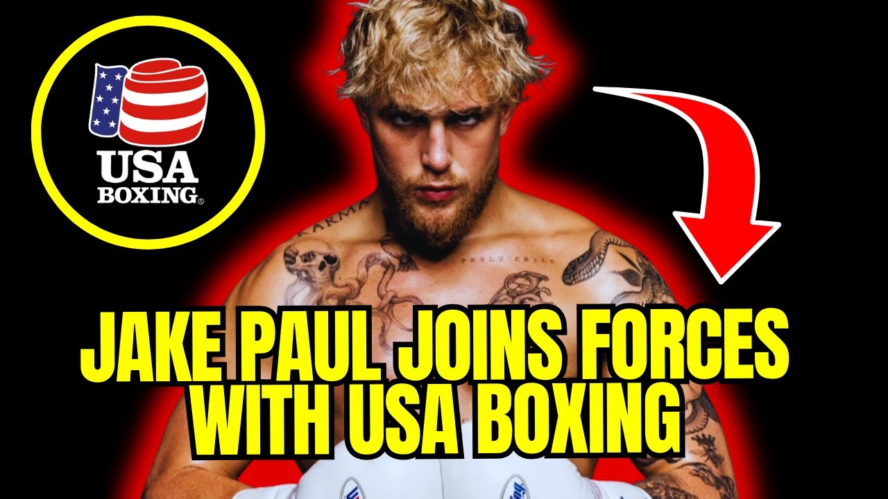Jake Paul Joins Forces with USA Boxing for Paris Olympics - YouTube