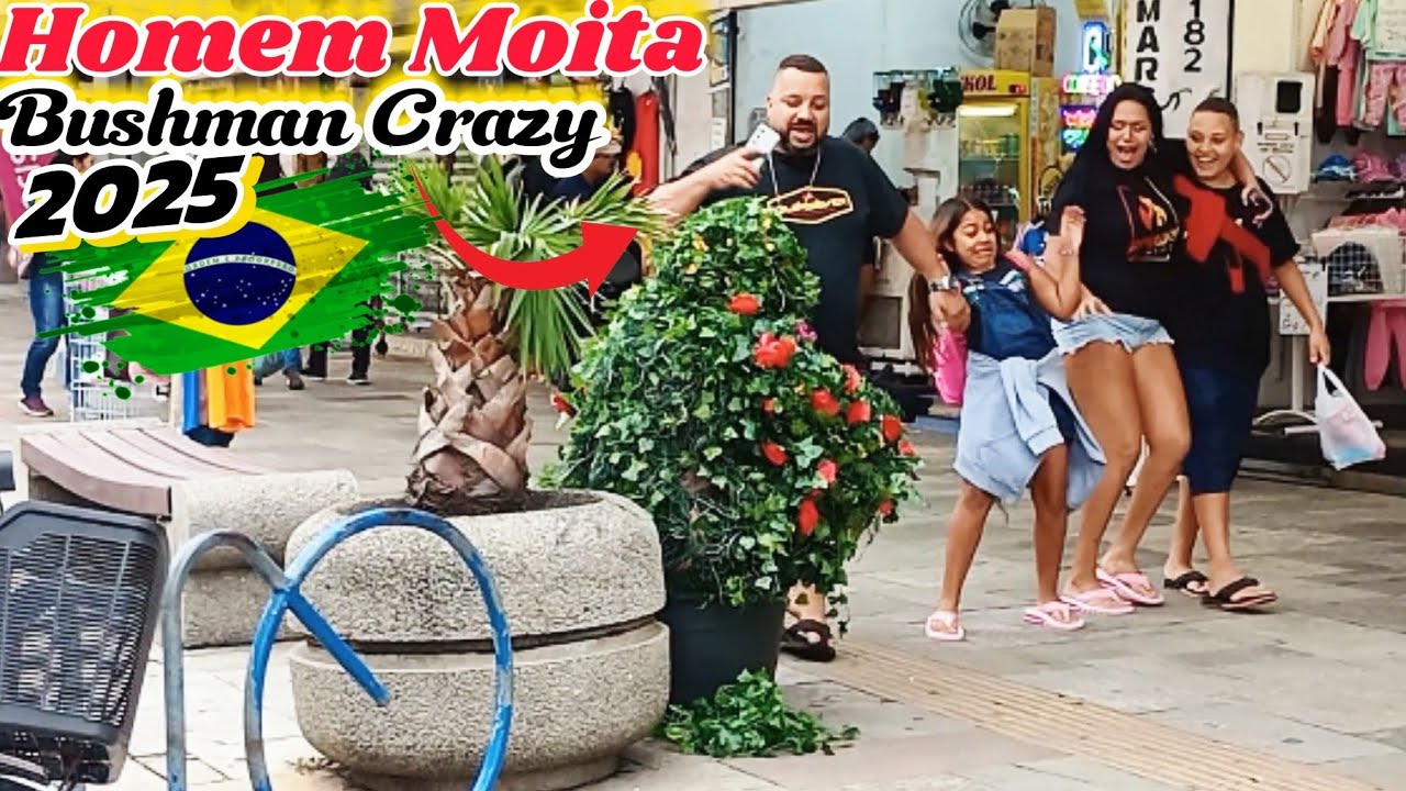Bushman Prank Scaring Brazilian #best_pranks - YouTube
