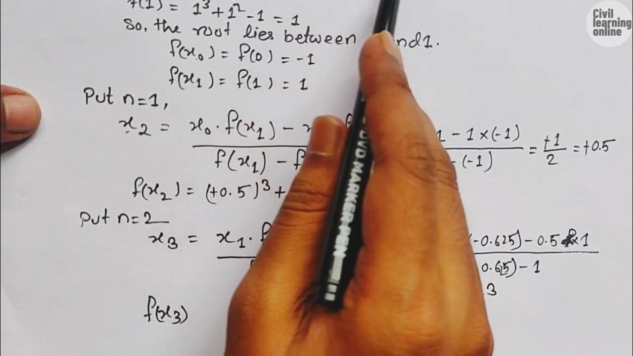 Secant Method || How to solve secant method - YouTube