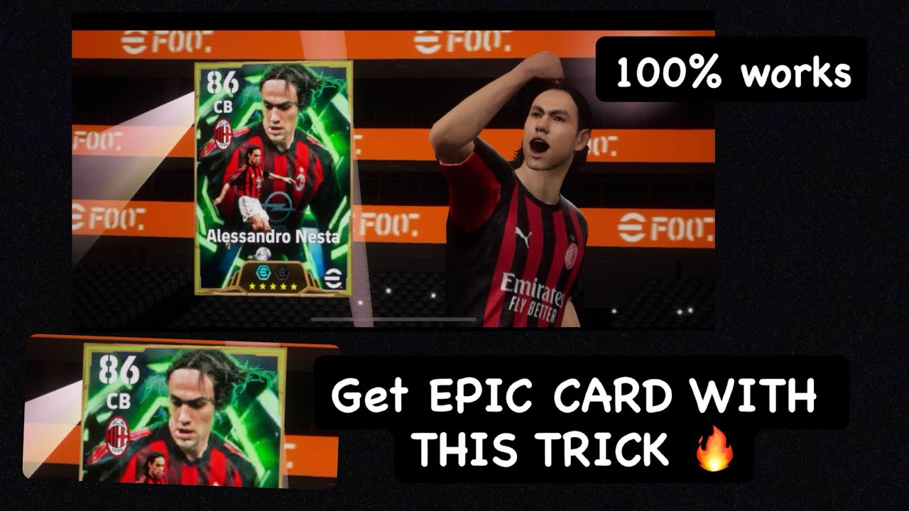 GET AN EPIC CARD USING THIS TRICK 🥶🔥 #efootball #pes #efootball25 # ...