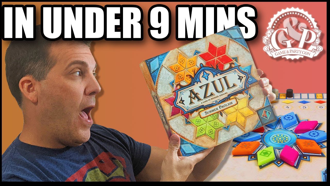 AZUL SUMMER PAVILION IN UNDER 9 MINUTES - How To Play - YouTube