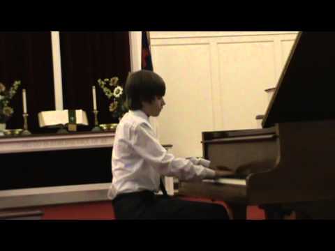 Cameron Goff - 2013 Piano Recital - YouTube