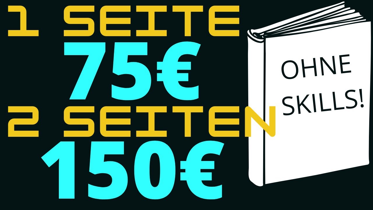 Mit diesem Tool in 10 Minuten 75€ verdienen - YouTube