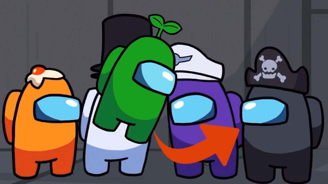 Among Us Logic 4 but Pirate changes his colour to green - YouTube
