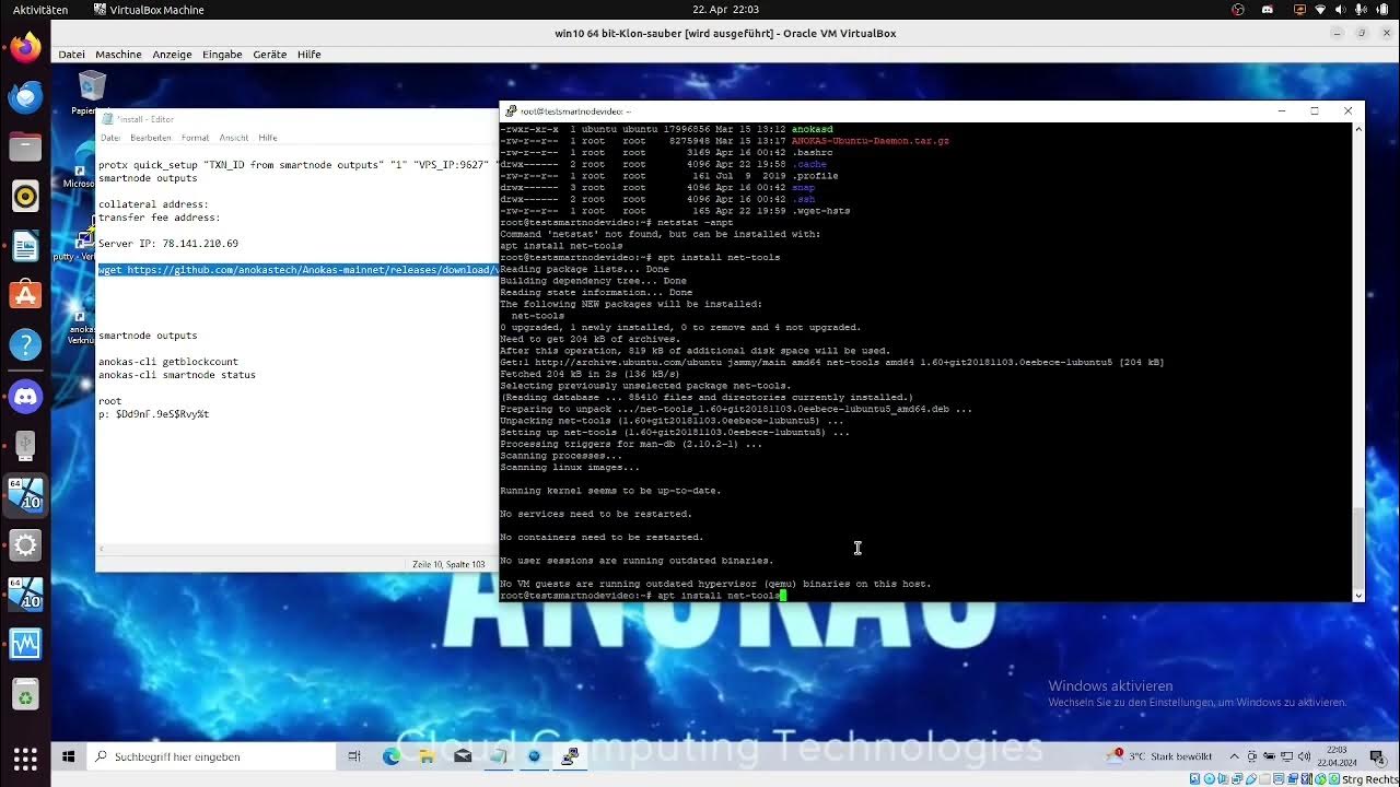 Step by step setup Anokas smartnode - YouTube