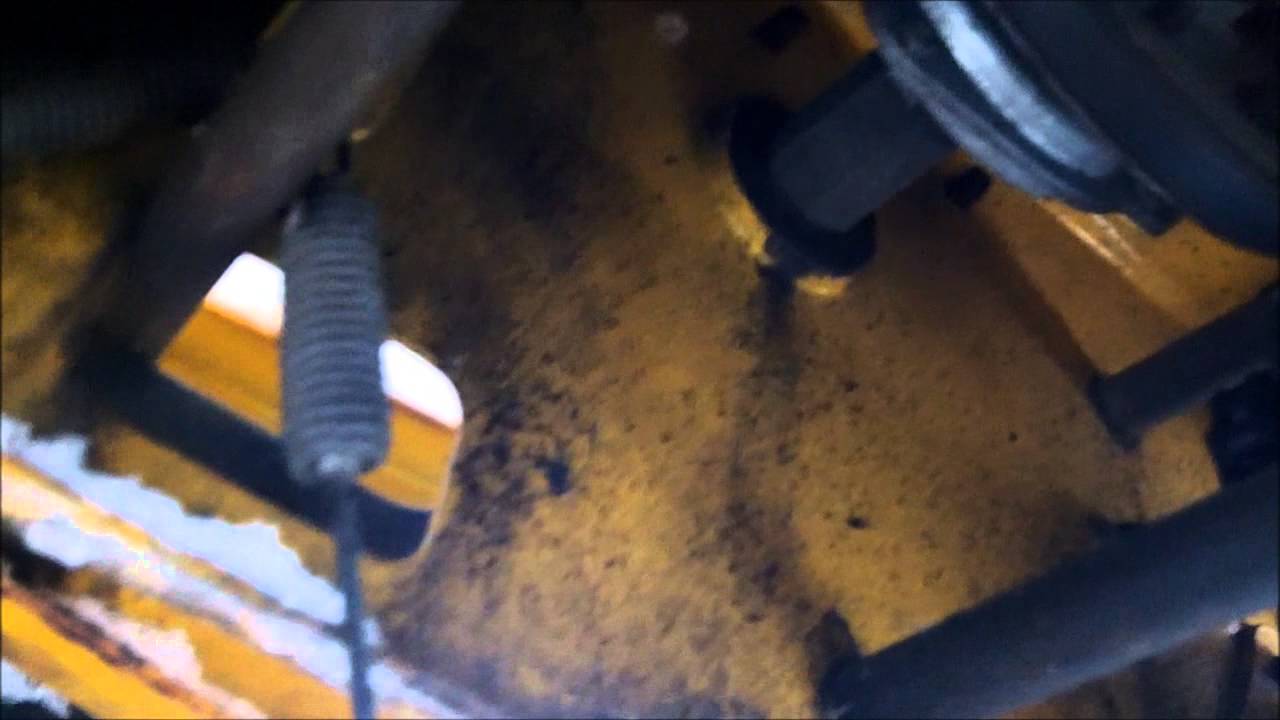 Cub cadet snow blower Drive cable replacement - YouTube