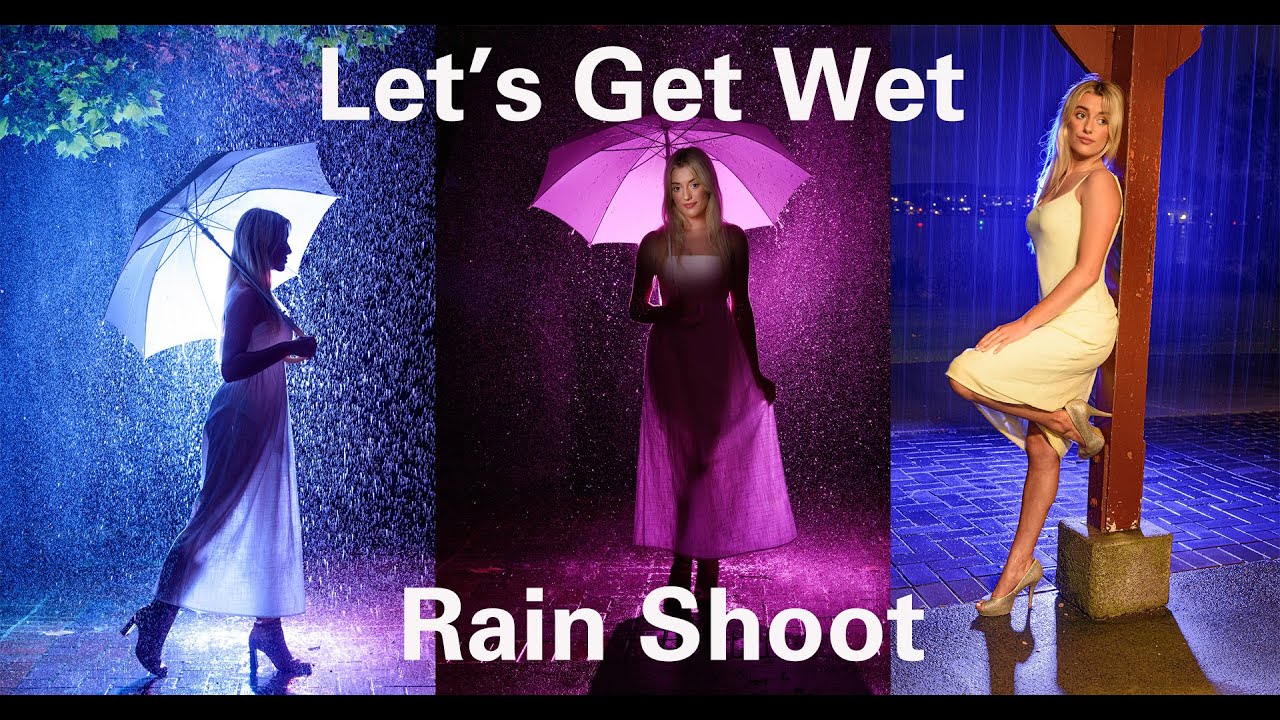 How to Shoot Portraits in the Rain: Creative Photography with a model ...