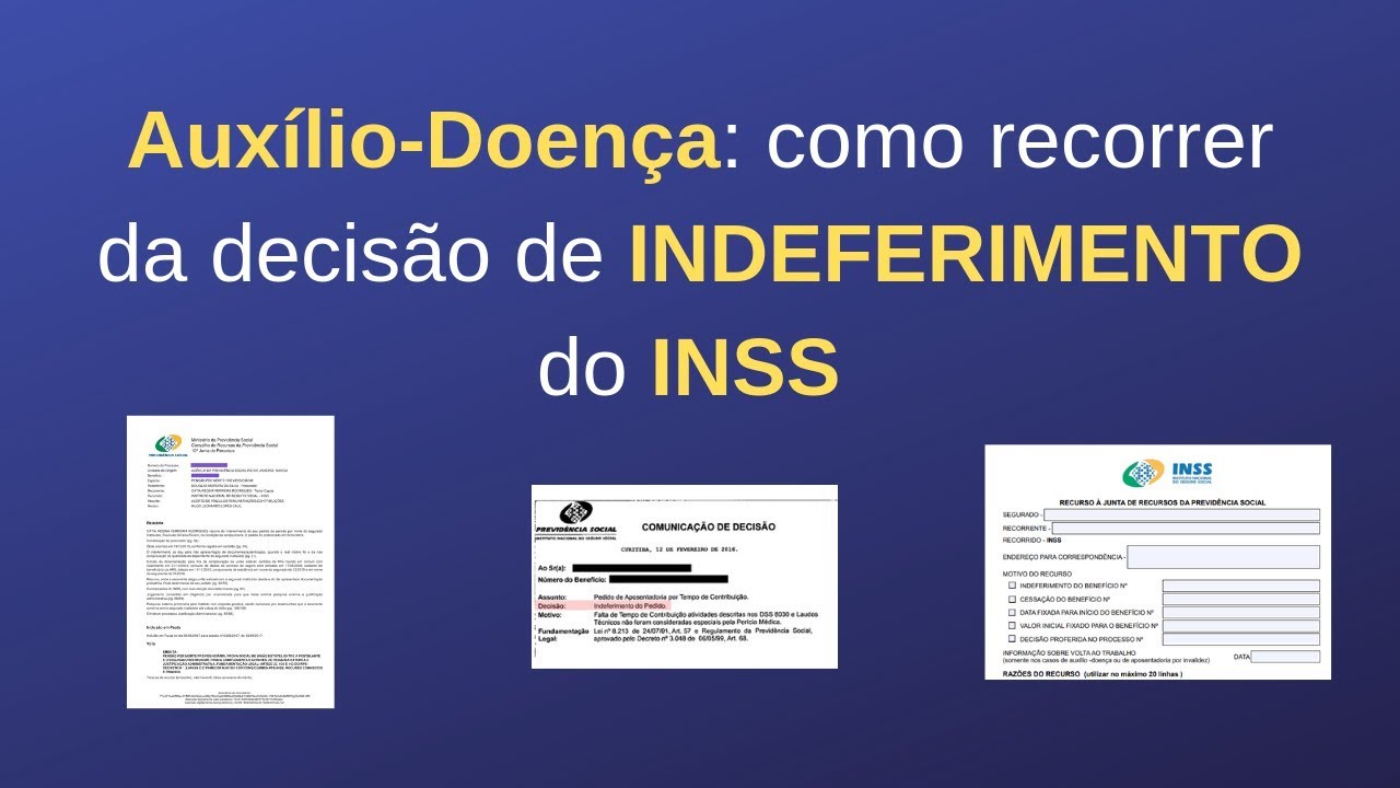 Carta De Indeferimento Do Inss - RETOEDU