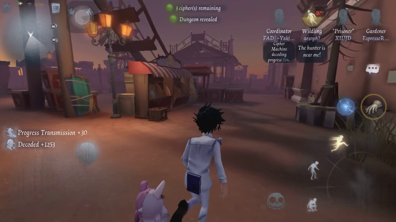 [Identity V] The Promised Neverland Ray (“Prisoner” A Skin) Gameplay ...