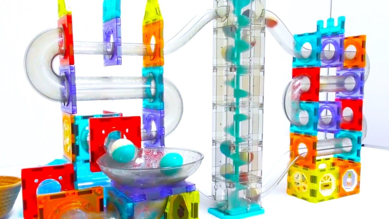 Marble Run ASMR☆Colorful summary long video.Trix Track x Marble Rush x ...