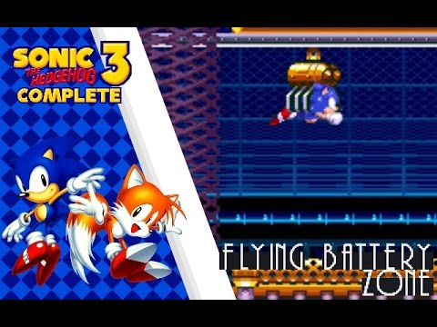 Sonic 3 Complete - Flying Battery Zone - YouTube