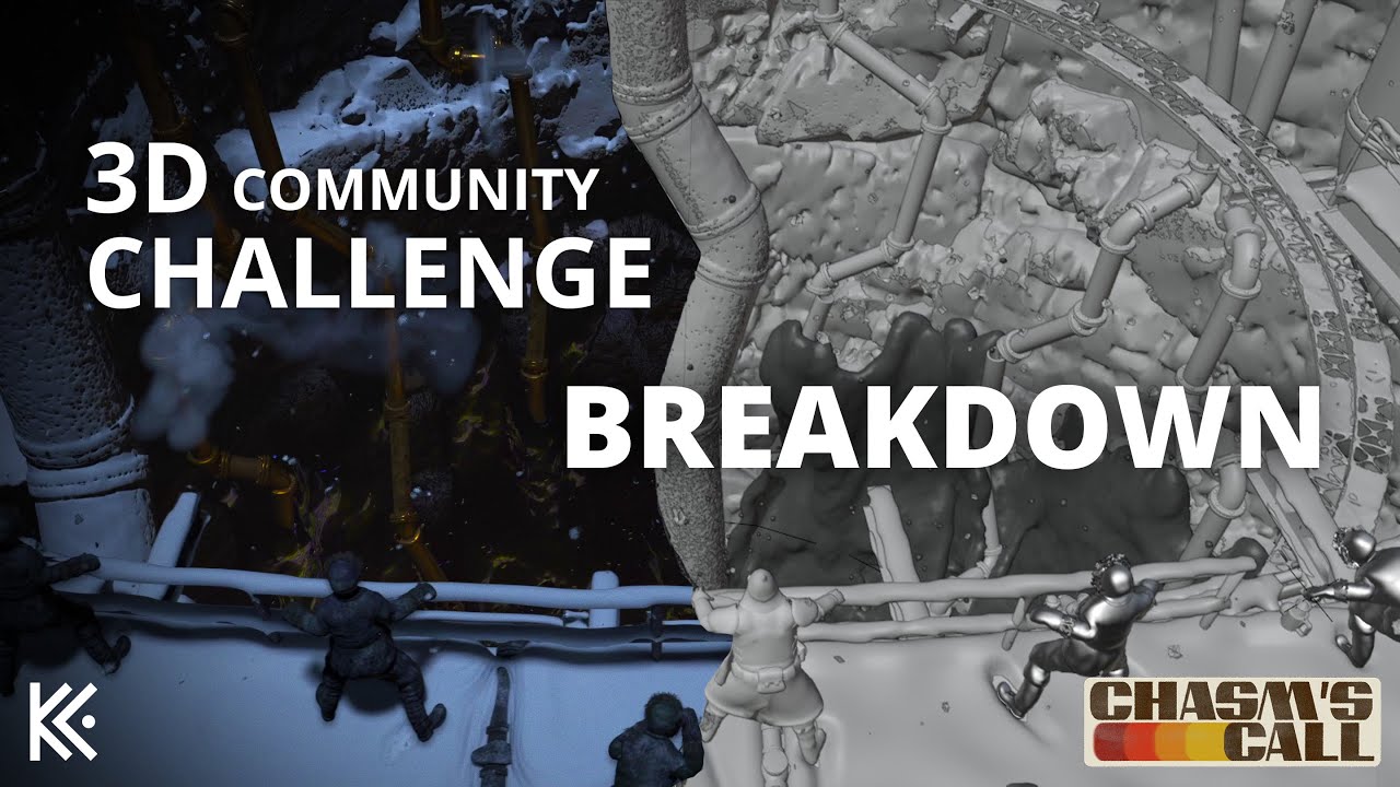 VFX Breakdown - 3D community challenge - Oilpunk and Frostpunk - YouTube