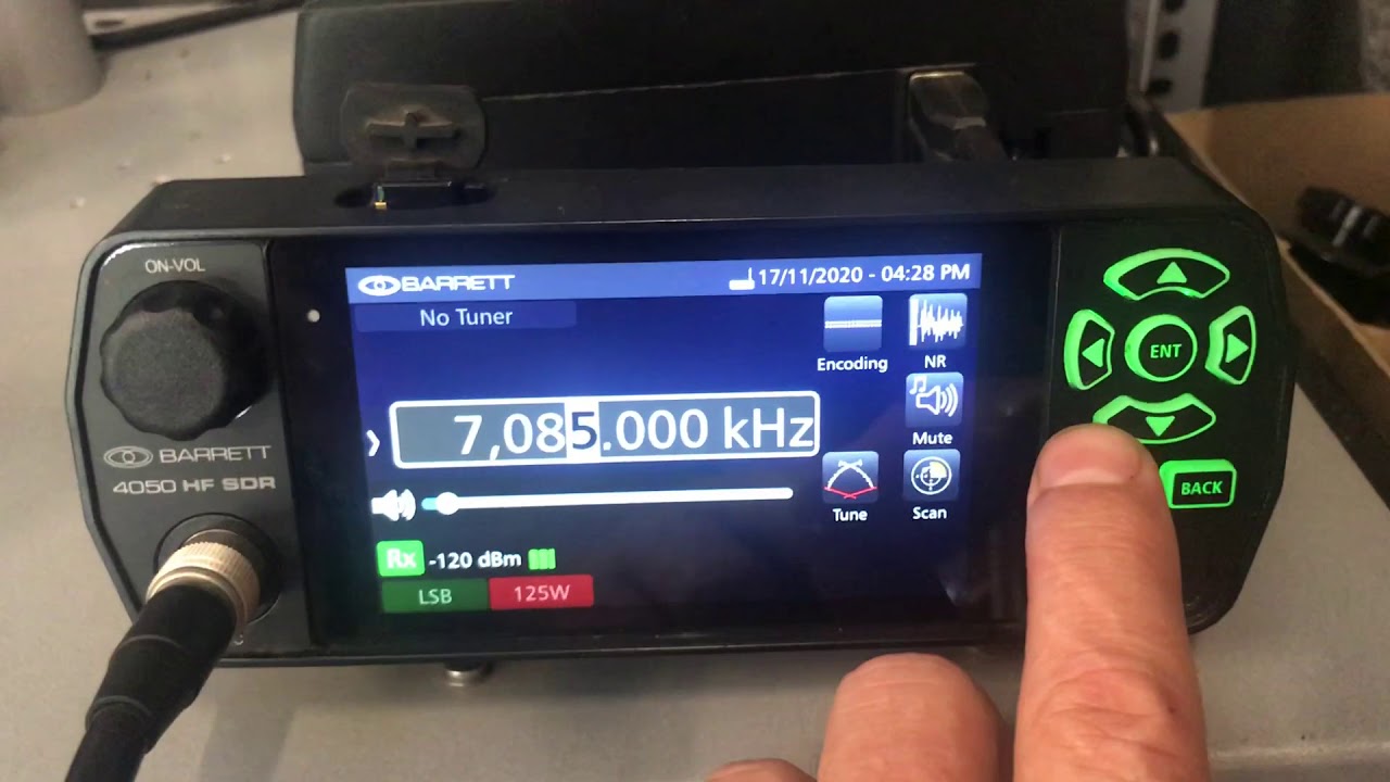 Barrett 4050 HF Transceiver - Guard Guard Limit Demo - Amateur/Ham ...