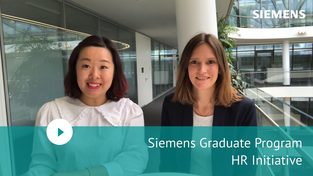Siemens Graduate Program HR Initiative - YouTube