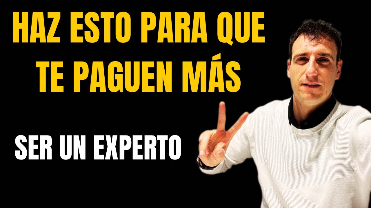 Como convertirse en un experto | Ganar dinero en tu sector - YouTube