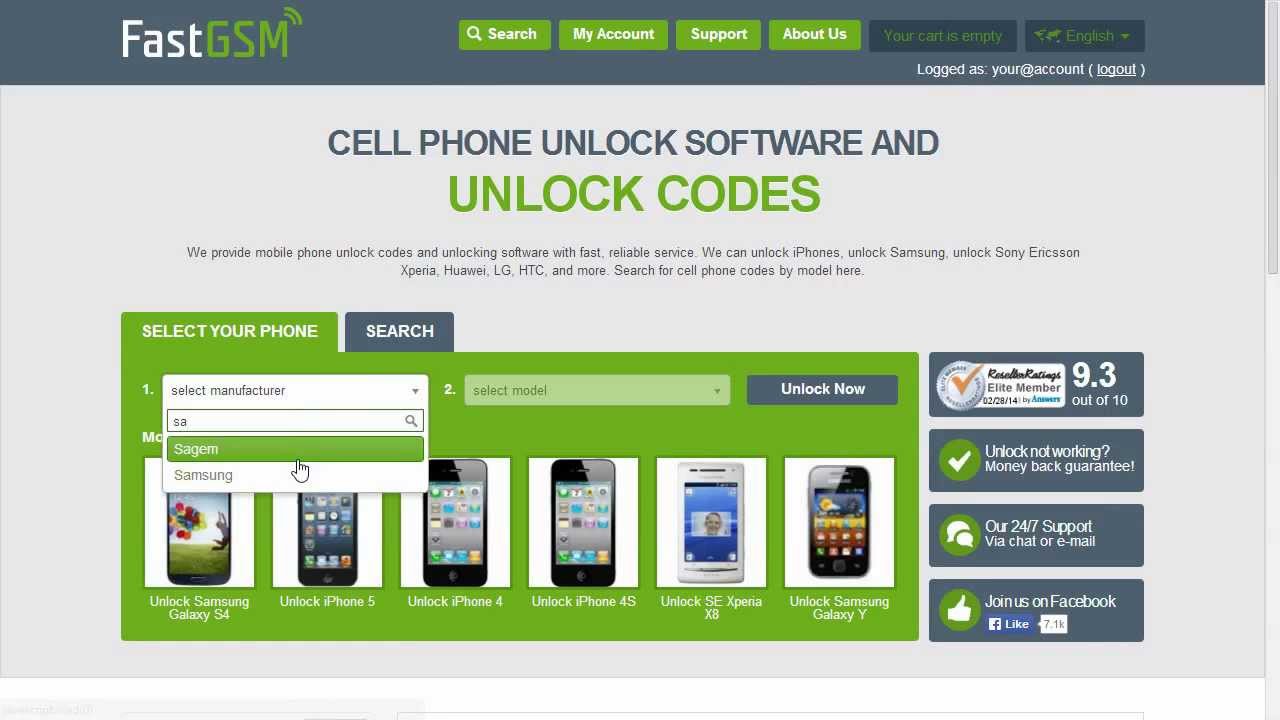Unlock Samsung Galaxy Star - Unlock Galaxy Star How-To - YouTube
