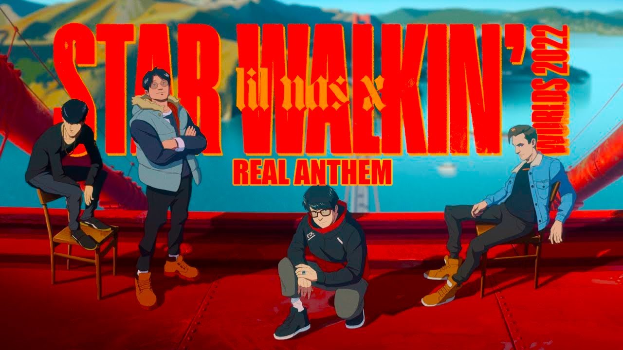 Lil Nas X - STAR WALKIN' BUT BETTER (Rise - League Anthem 2022) - YouTube