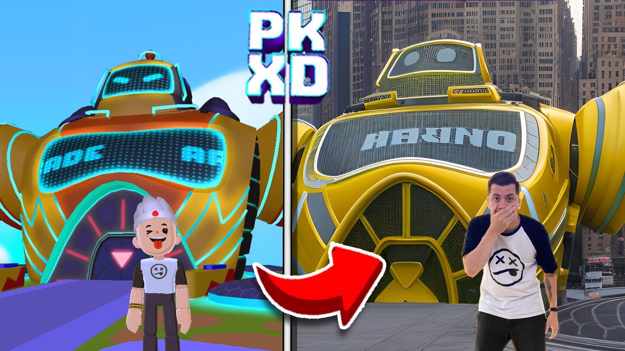 PK XD NA VIDA REAL ! - PK XD IN REAL LIFE - YouTube