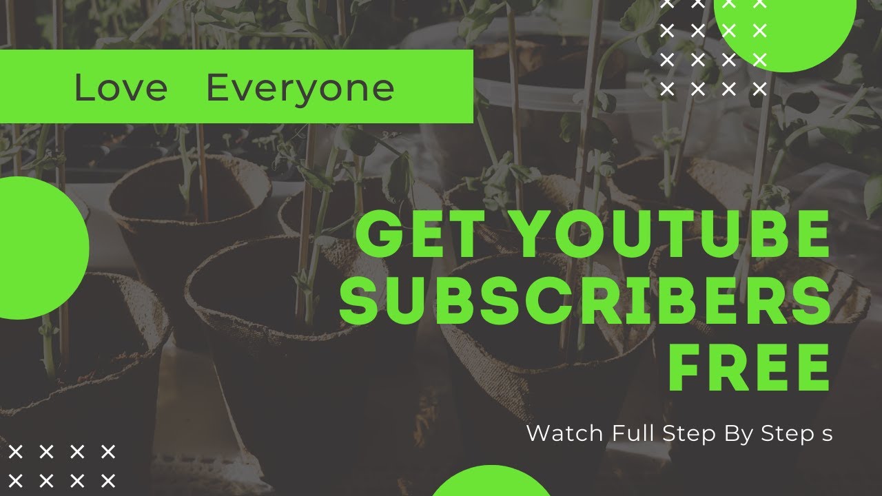 How To Grow Your Youtube Channel Free| Watch Full video - YouTube