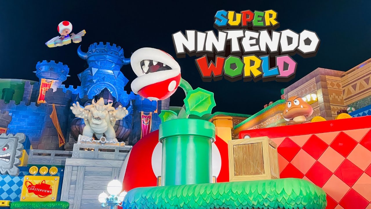 Super Nintendo World Complete Experience Universal Studios Hollywood ...