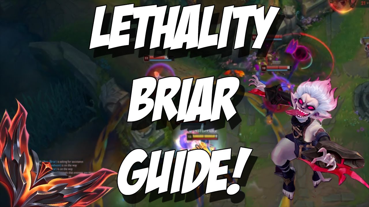 LETHALITY BRIAR GUIDE! Grandmaster Briar! Chill Gaming Day 32 - YouTube