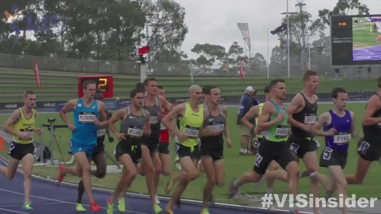 Ryan Gregson race process and interview after his National 1500m ...