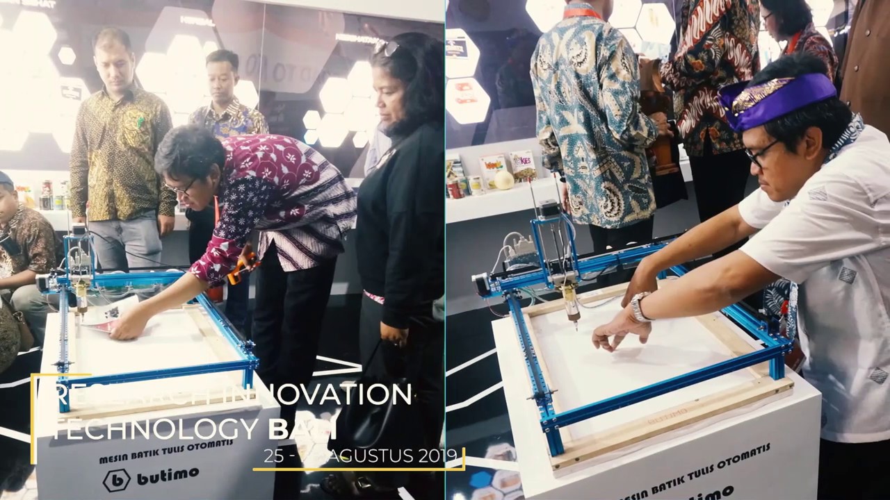 Butimo Mesin Batik Tulis In Frame Pameran ~ Adsea Portfolio - YouTube