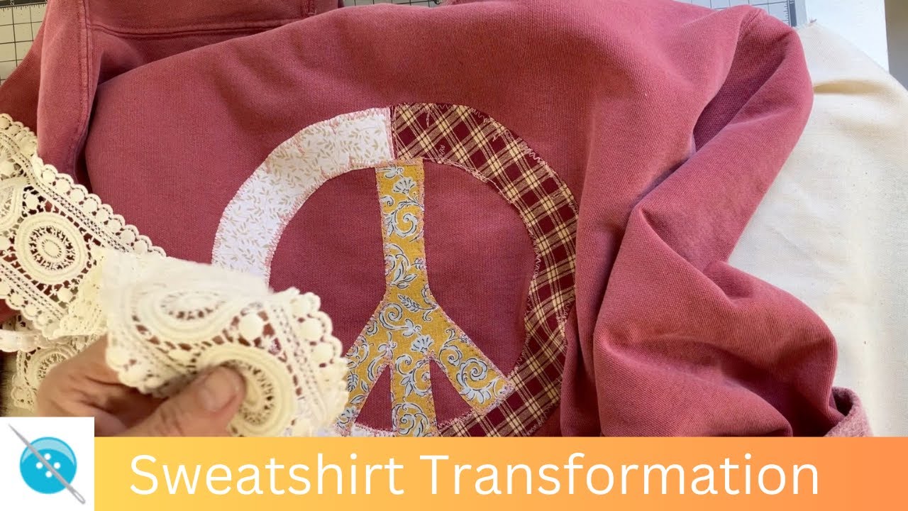 Another Sweatshirt Transformation - YouTube
