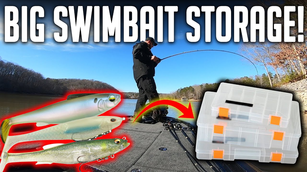 The BEST Big Harness Swimbait Storage Method! - YouTube