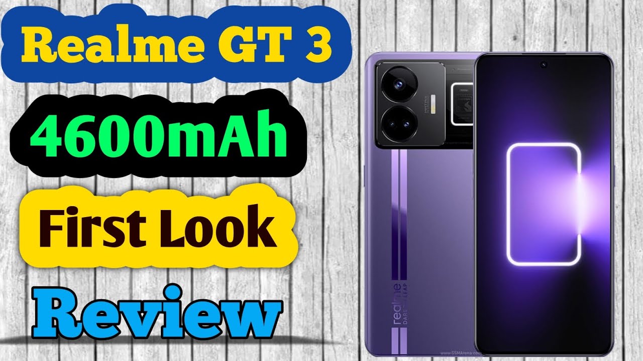 Realme GT 3 | First Look & Review | realme gt 3 hands on - YouTube