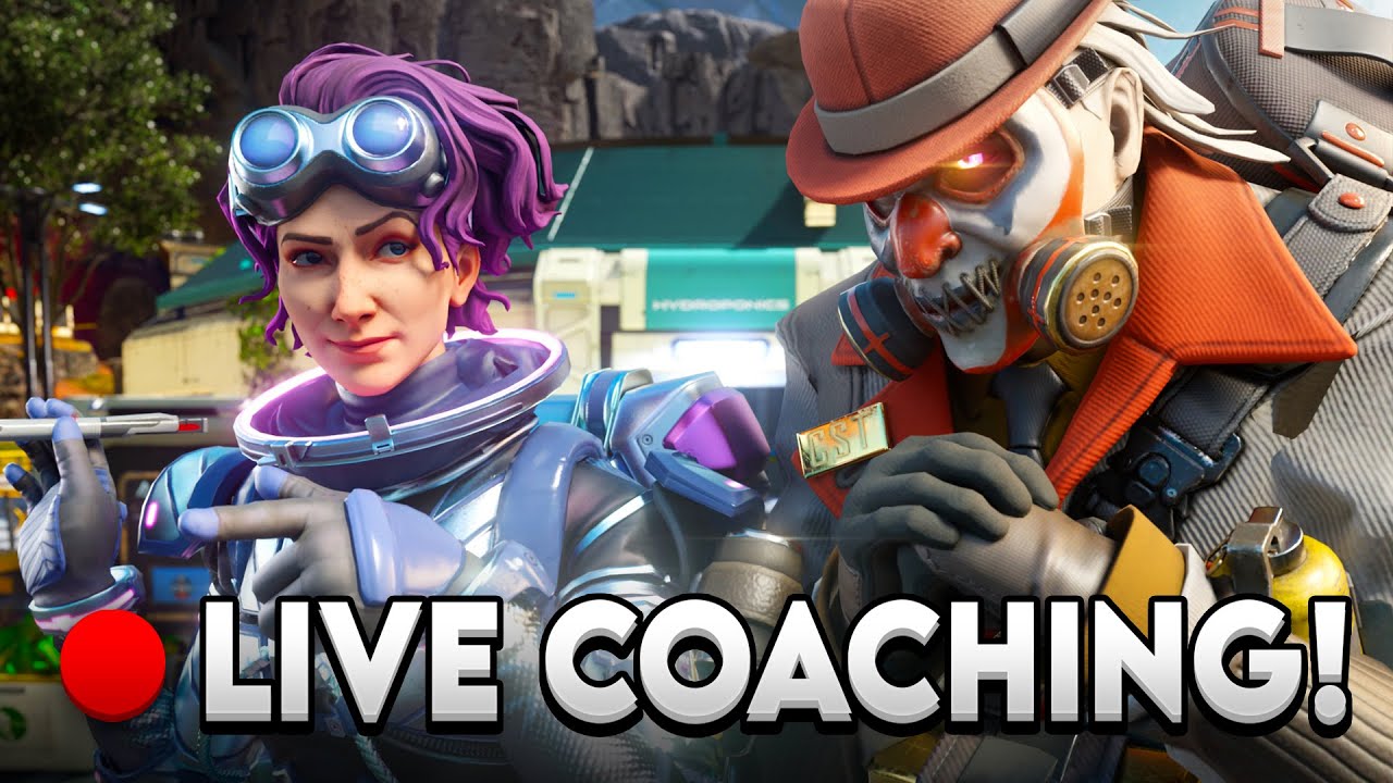 Coaching how to get better at Apex Legends (Live Coaching Gameplay With ...