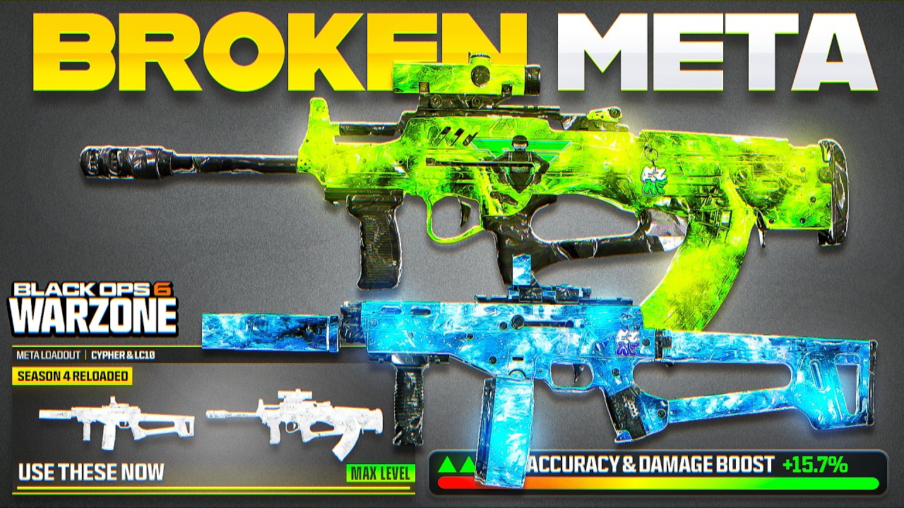 the *NEW* #1 BEST META LOADOUT in WARZONE BO6 for SEASON 4 (Best ...