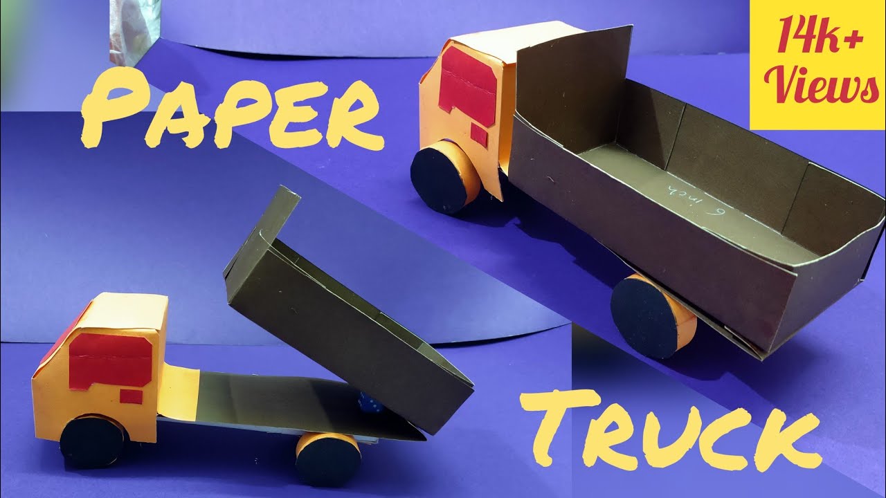Paper Truck Paper Dumpher Truck Paper Dump Truck Paper Truck Craft Paper Truck Paper Dumpher Truck Paper Dump Truck Paper Truck Craft