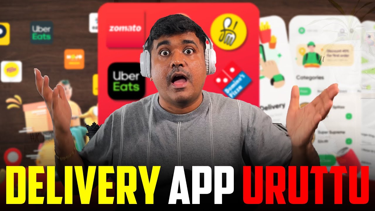 Adengappa Delivery Apps Uruttu | Kichdy Explains - YouTube