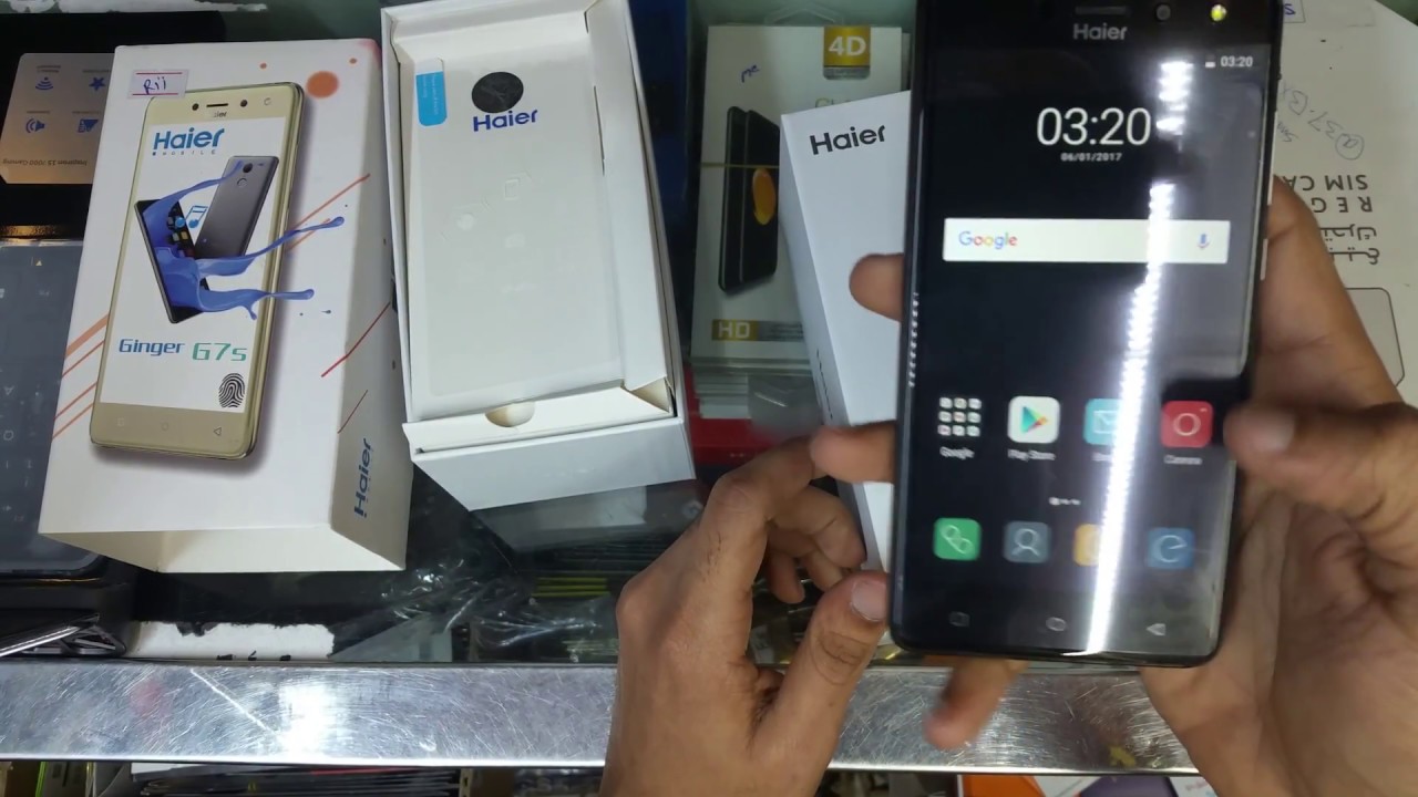 Haier G7s unboxing - YouTube