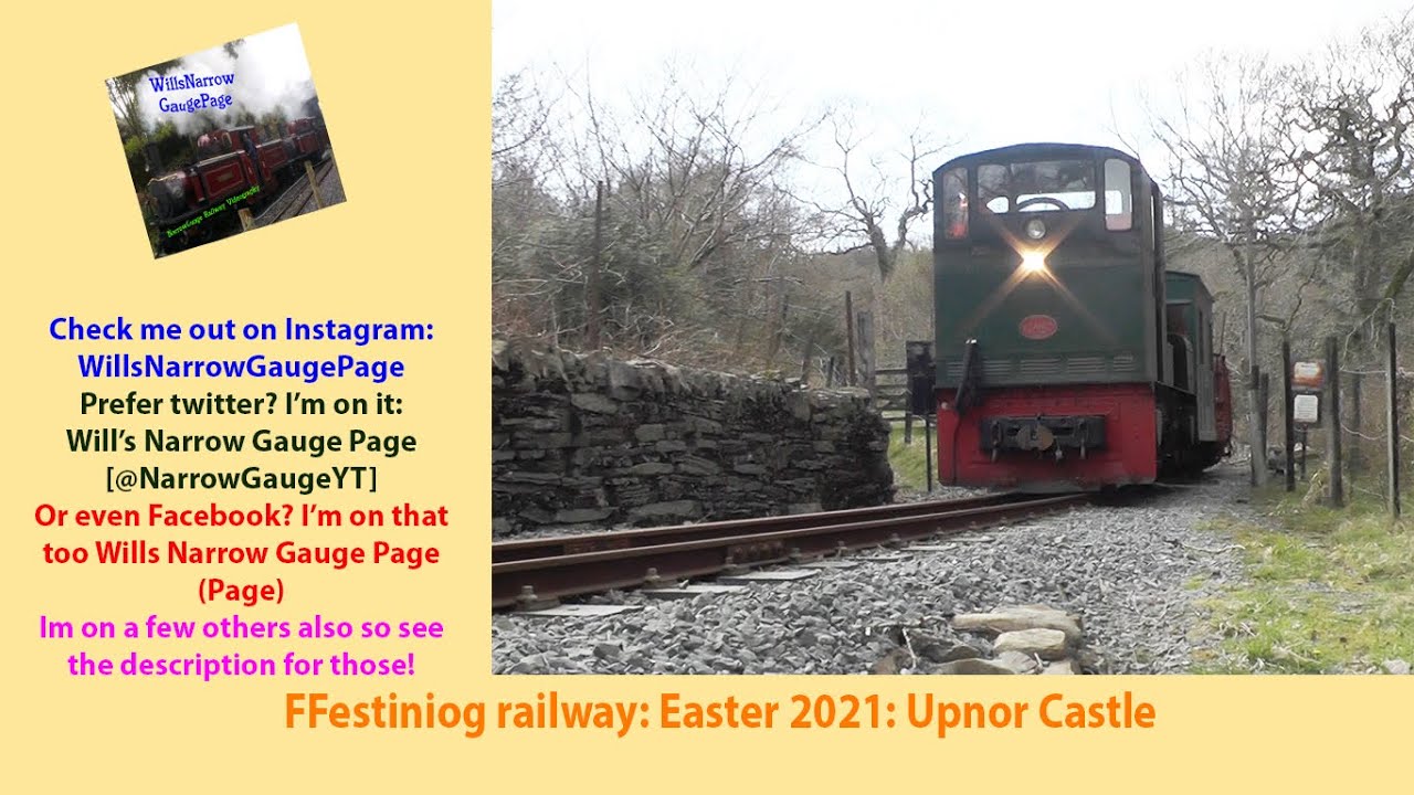 Ffestiniog Railway: Easter 2021: Upnor Castle. - YouTube