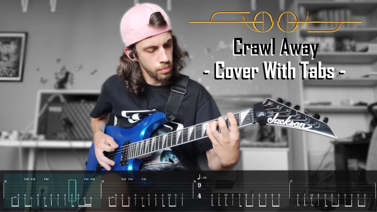 TOOL - Crawl Away (Guitar Cover With Tabs) - YouTube
